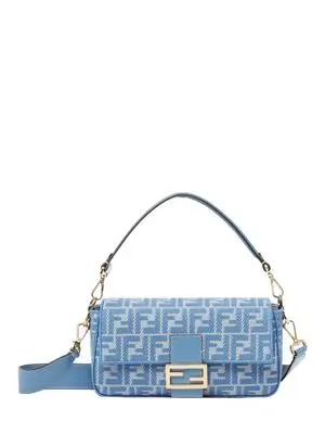 Fendi Nvo Baguette Bag Blue