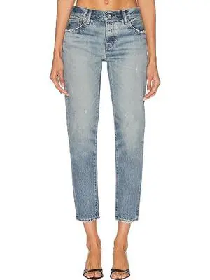Moussy Vintage Ehrhardt Tapered Jeans - Blue