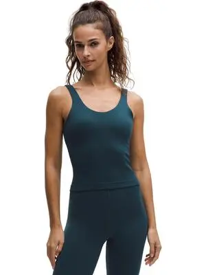 Lululemon Glow Up Tank Top - Indochine Blue