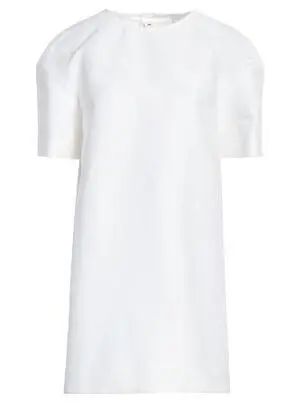 Marni Mini Flared Dress - White