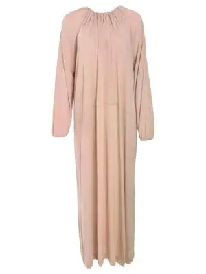 Fabiana Filippi Gathered Maxi Dress - Pink