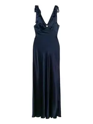 REFORMATION Pernille Dress Blue
