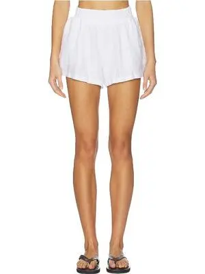 PQ Amira Linen Short - White