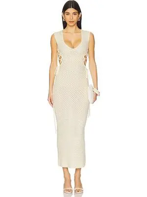 MICHAEL COSTELLO Kyle Maxi Dress - Ivory