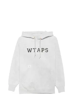 WTAPS Logo Hoodie - Grey