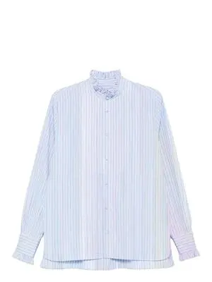 Valentino Garavani Striped Shirt - Blue
