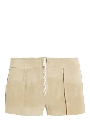 Isabel Marant Adalia Suede Shorts - Beige