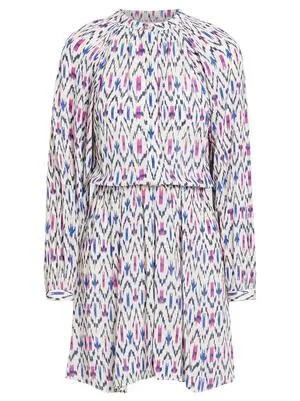 MARANT ETOILE Amandine Printed Mini Dress - Fuchsia