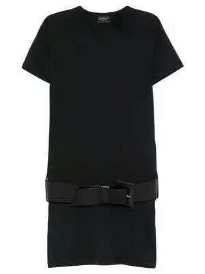 Balenciaga Belted Dress - Black