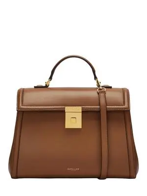 DEMELLIER The Paris Top Handle Bag - Tan Smooth