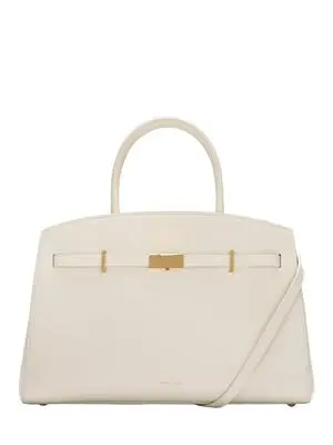 DEMELLIER The Hudson Bag - Chalk Small Grain