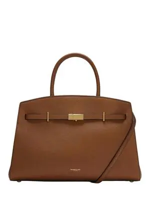 DEMELLIER The Hudson Bag - Tan Small Grain