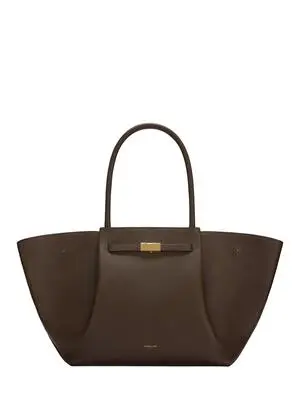 DEMELLIER The New York Tote Bag - Mocha Small Grain