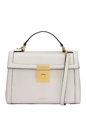 DEMELLIER The Paris Top Handle Bag Off-white Smooth