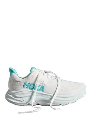 HOKA® Clifton Sneakers - White / Cielo Blue