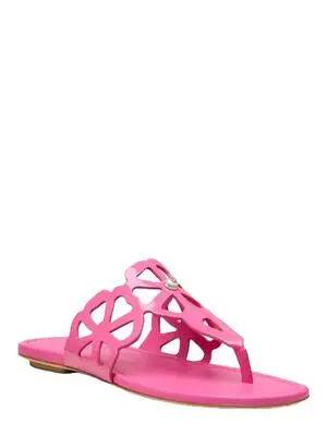 STUART WEITZMAN Jasmine Cutout Sandals - Berry Punch