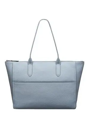 RADLEY Oak Street Ziptop Tote Bag - Smoke Blue