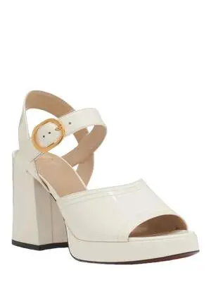 Valentino Garavani Fawcette Platform Sandals - Ivory