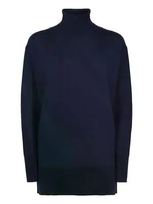 Aspesi Cashmere Turtleneck Jumper - Blue