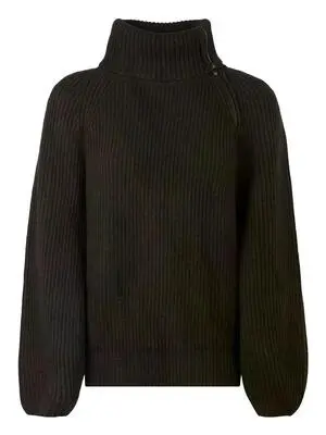 Agnona Wool Sweater - Black