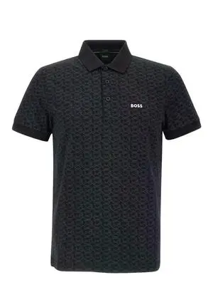 BOSS Paddy Polo Shirt - Black