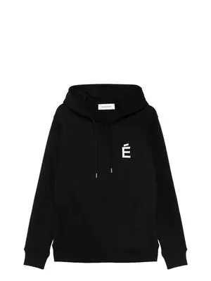ÉTUDES STUDIO Logo-print Hoodie - Black