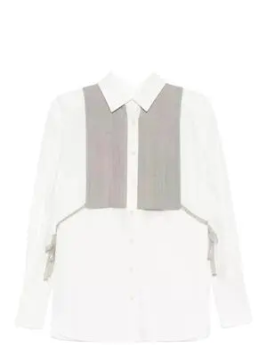 Kolor Pleated Shirt - White