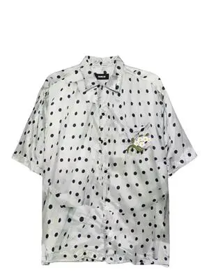 EGONLAB Polka-dot Shirt - Green