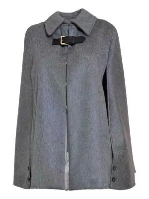 Max Mara Obliqua Cape - Grey