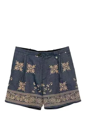 EGONLAB Embroidered Lace Shorts