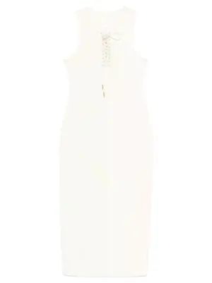 Givenchy Cotton Midi Dress - Neutrals