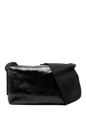 UMA WANG Leather Cross Body Bag - Black