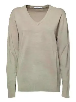 Max Mara V-neck Sweater - Neutrals