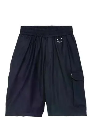 FAMILY FIRST Elastic-waist Shorts - Blue