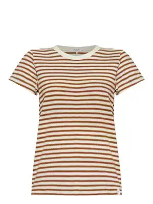 Rag & Bone Striped T-shirt - Orange