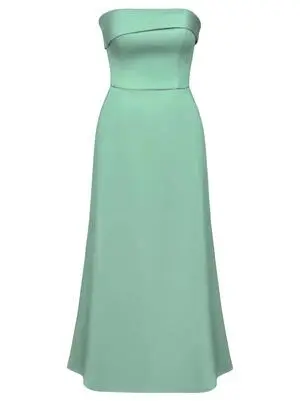 POST MERIDIEM Strapless Midi Dress