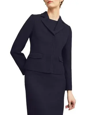 HOBBS LONDON Adrian Tweed Jacket - Navy