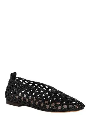 MANSUR GAVRIEL Woven Ballet Flats - Black