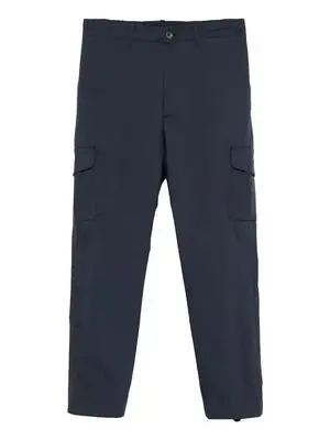 NINE:INTHE:MORNING Straight-leg Cargo Trousers - Blue