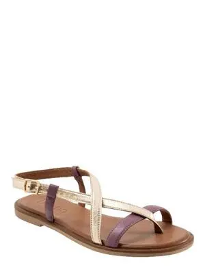 BUENO Harriot Ankle Strap Sandal Purple Multi