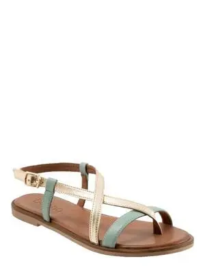 BUENO Harriot Ankle Strap Sandal - Seafoam Multi