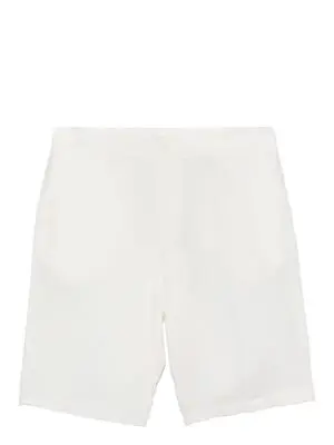 Zegna Linen Shorts - White