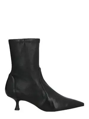 STUART WEITZMAN Leather Ankle Boots - Black