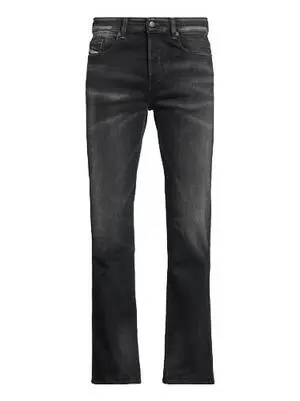 DIESEL Straight-leg Jeans With Logo - Black
