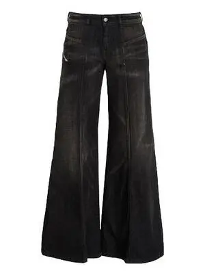DIESEL Flared Jeans - Black