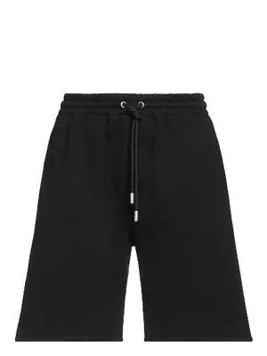 OFF-WHITE™ Cotton French Terry Athletic Shorts - Black