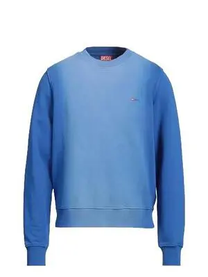 DIESEL Cotton Tie-dyed Sweatshirt - Blue
