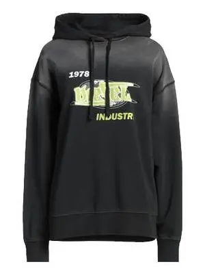 DIESEL® Cotton French Terry Hoodie - Green