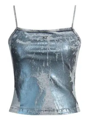 DIESEL® Denim Sleeveless Top - Blue