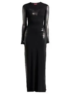 DIESEL Maxi Flared Dress - Black